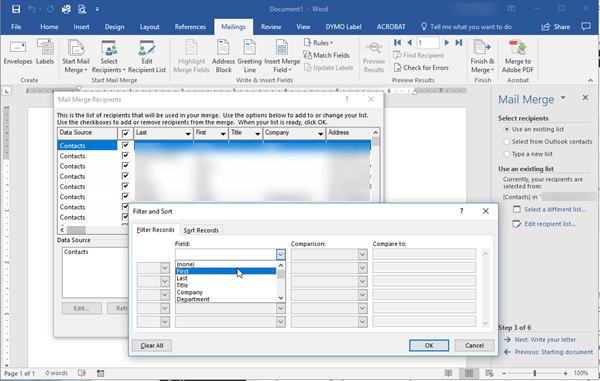 Word 2016 Mail Merge – Categories – Practical Help for Your Digital Life®