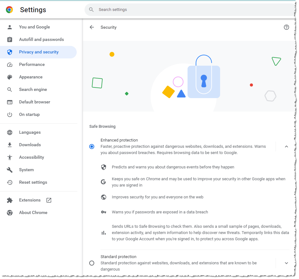 Chrome Enhanced Safe Browsing – Practical Help for Your Digital Life®